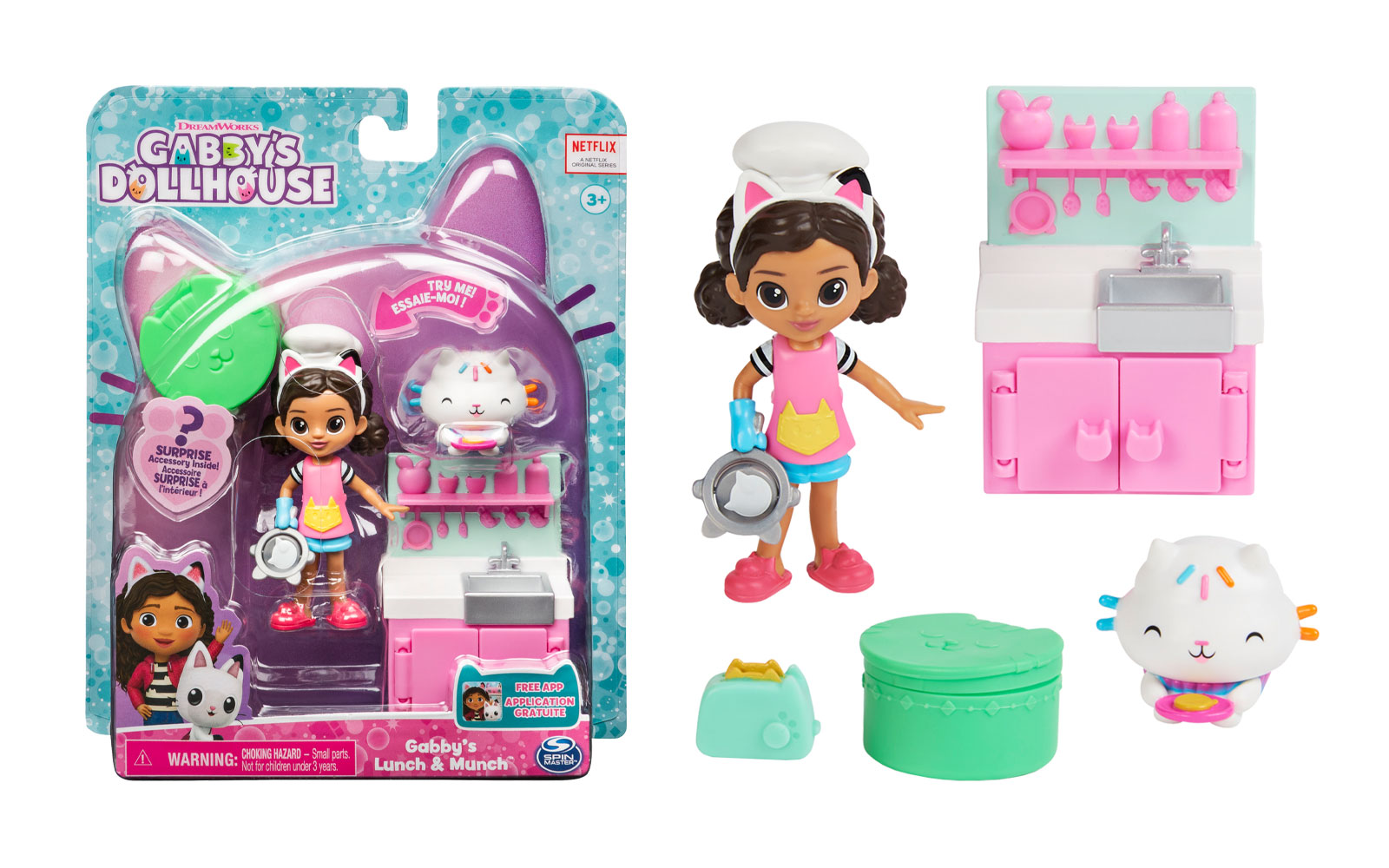Set kuhinje, Gabby's dollhouse, Spin Master | UNIKATOY Giocattoli